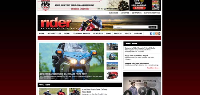 Welcome to Rider Magazine's New Website! | Rider Magazine