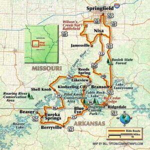 Motorcycle Tour in the Ozark Mountains of Arkansas and Missouri | Rider ...