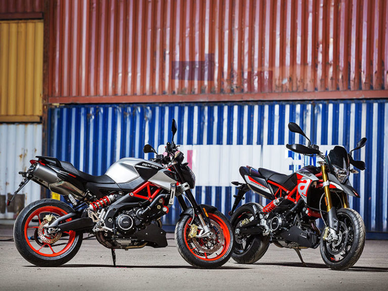 2018 Aprilia Dorsoduro 900 and Shiver 900 | First Look Review | Rider ...