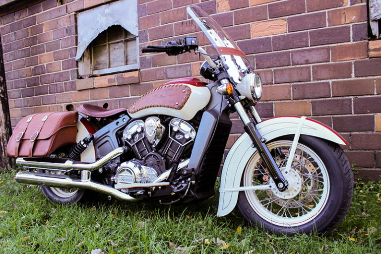 Check Out a Custom Red Wing Indian Scout at the NYC Motorcycle Show ...