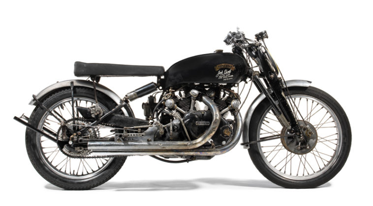 Record-Setting 1951 Vincent Black Lightning Sells for $929,000 at ...