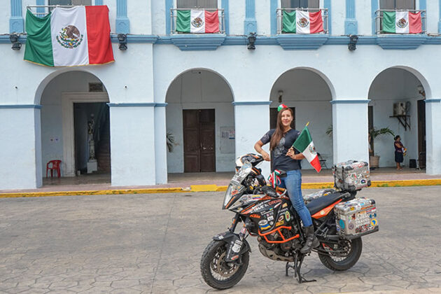 Anna Grechishkina: World Record Motorcyclist, Ukrainian Patriot | Rider ...