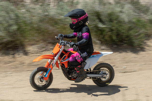 KTM SX-E 3 Electric Dirtbike | First Ride Review | Rider Magazine